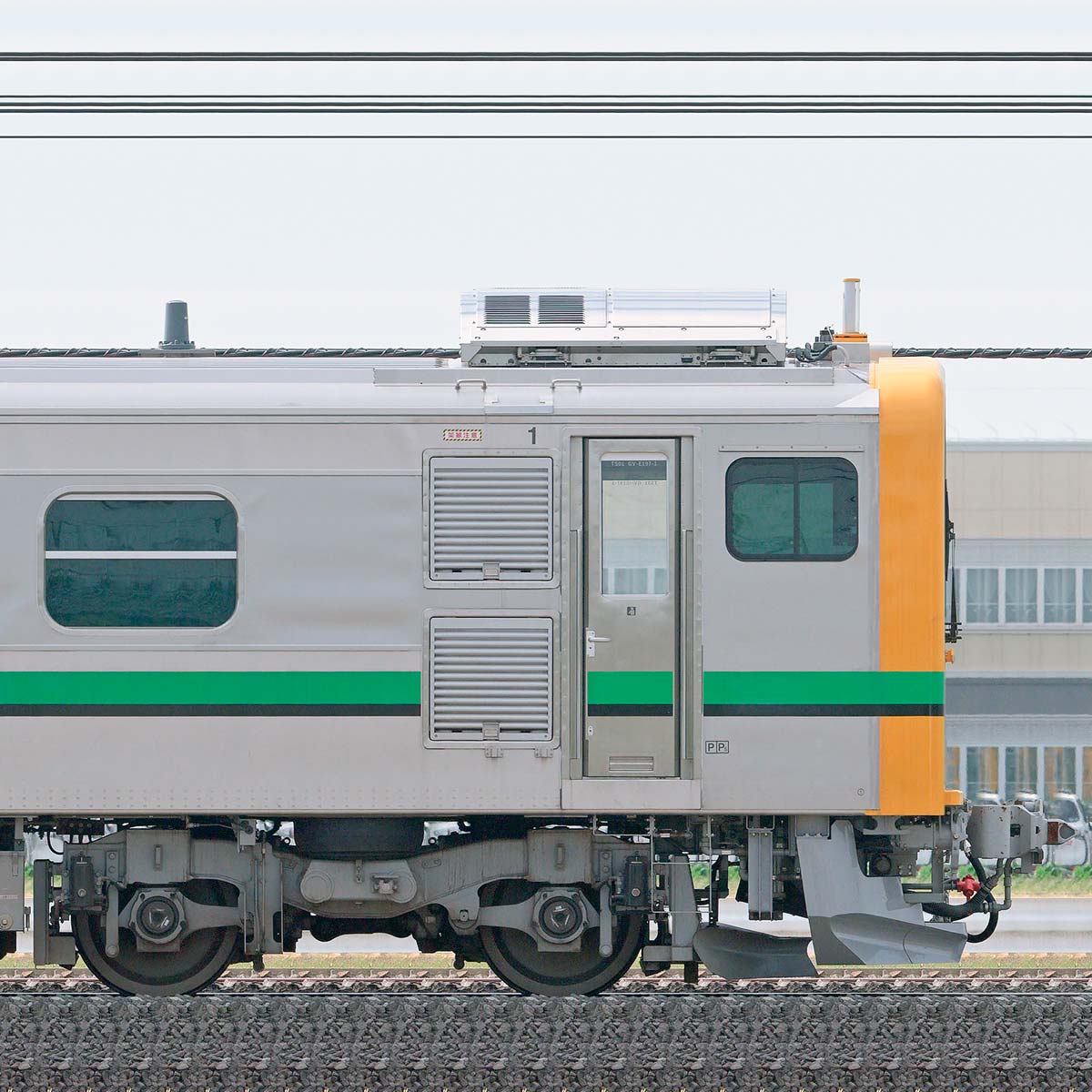 JR東日本GV-E197系GV-E197-1の側面写真｜RailFile.jp｜鉄道車両サイドビューの図鑑