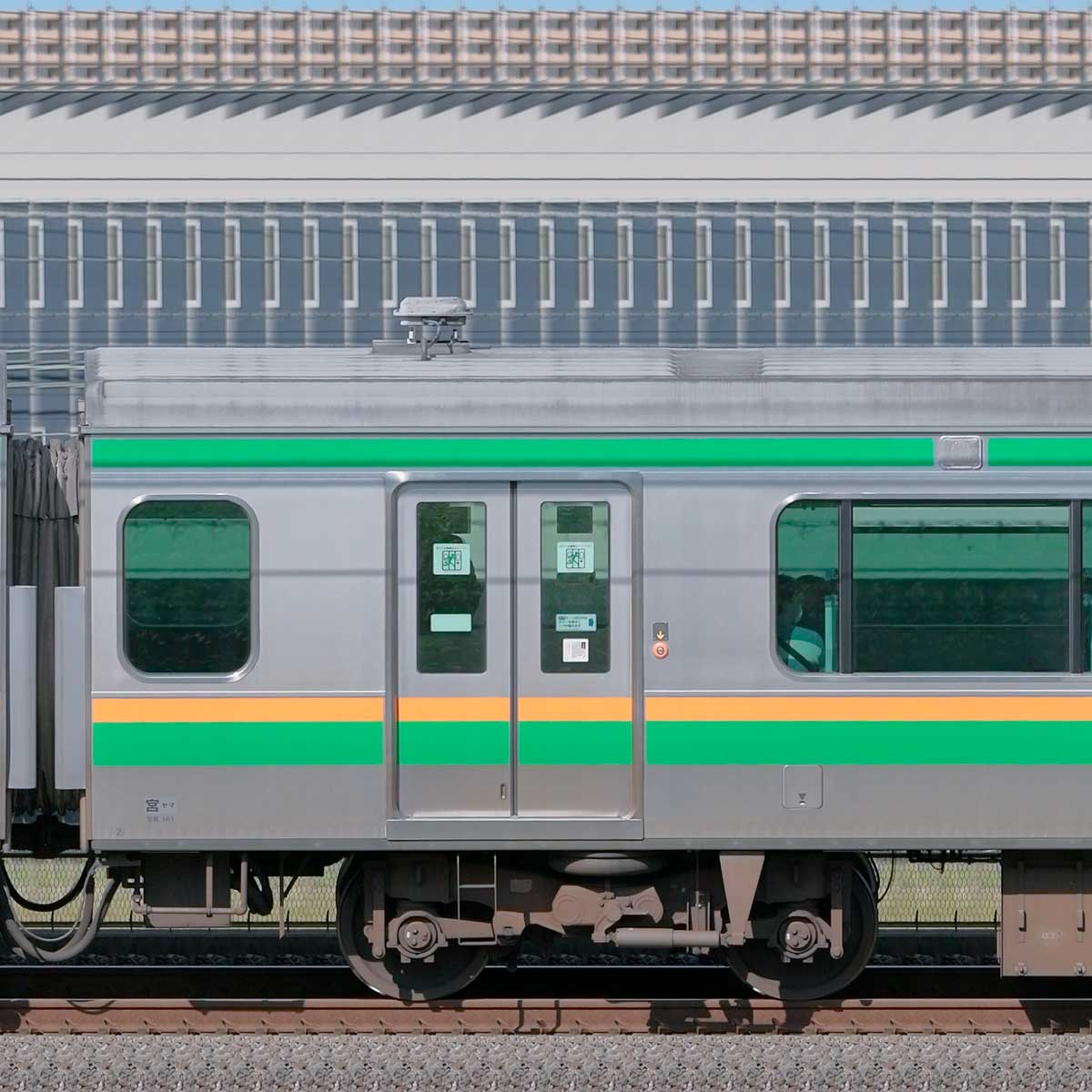 JR東日本E233系3000番台モハE233-3230の側面写真｜RailFile.jp｜鉄道車両サイドビューの図鑑