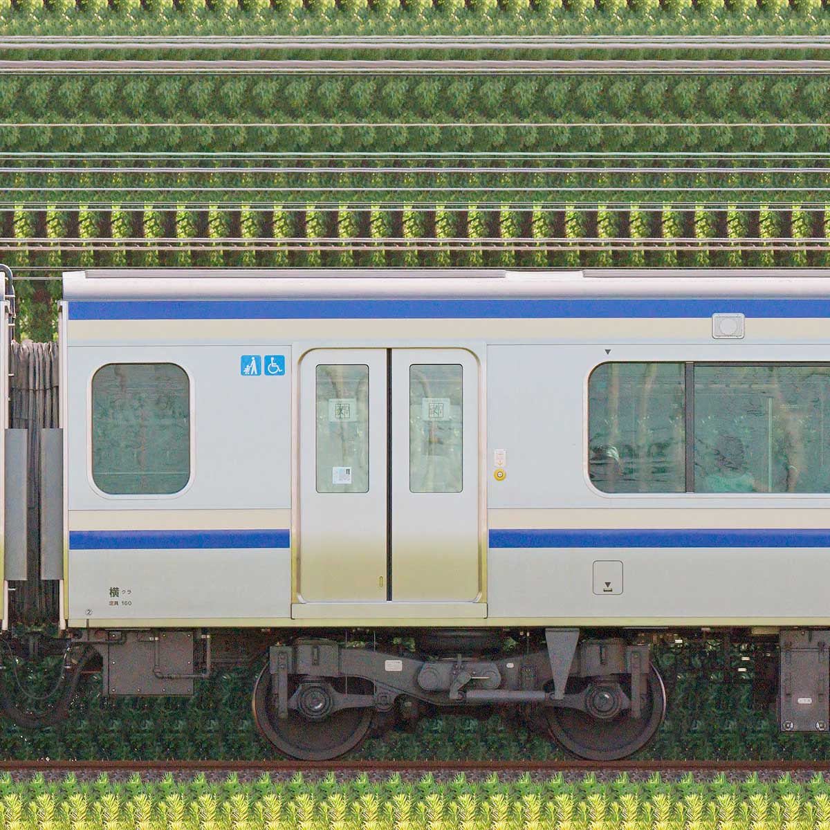 JR東日本E235系1000番台モハE234-1118の側面写真｜RailFile.jp｜鉄道車両サイドビューの図鑑