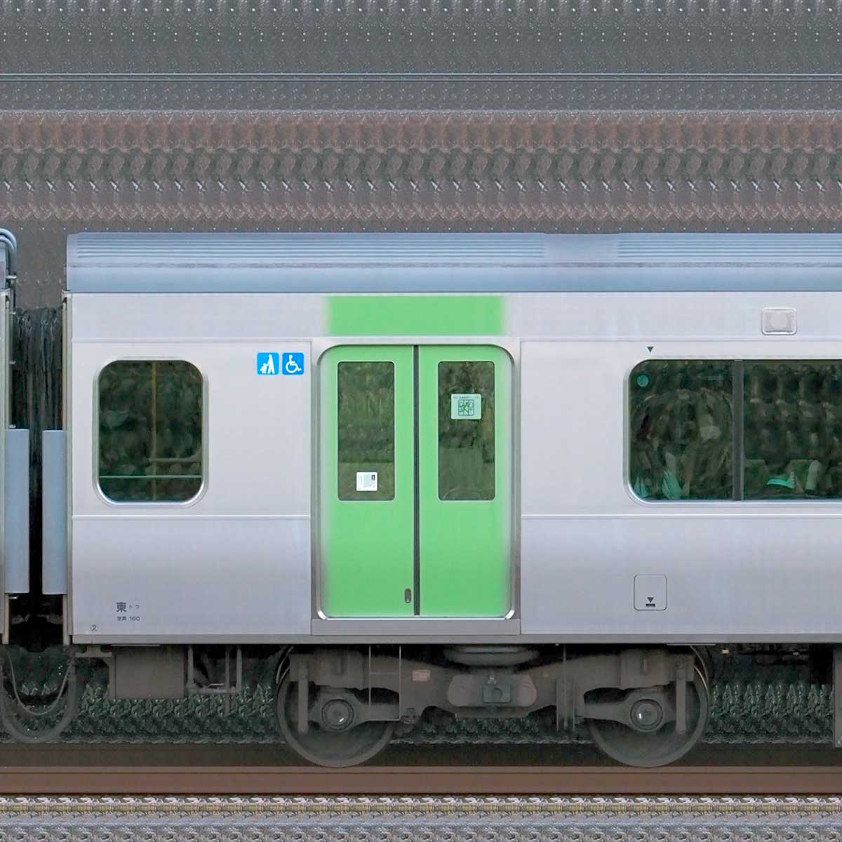 JR東日本E235系モハE234-3の側面写真｜RailFile.jp｜鉄道車両サイドビューの図鑑