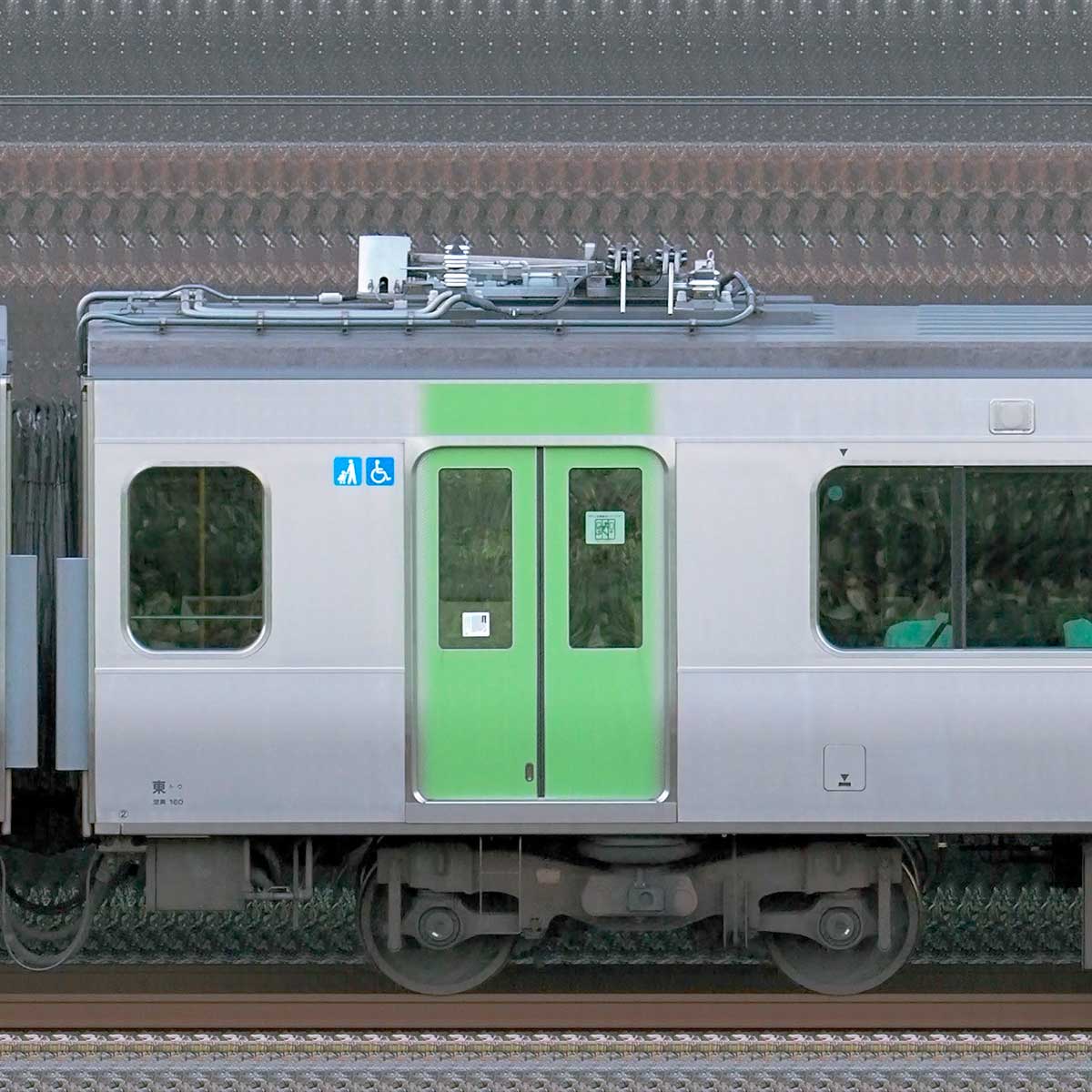 JR東日本E235系モハE235-2の側面写真｜RailFile.jp｜鉄道車両サイドビューの図鑑