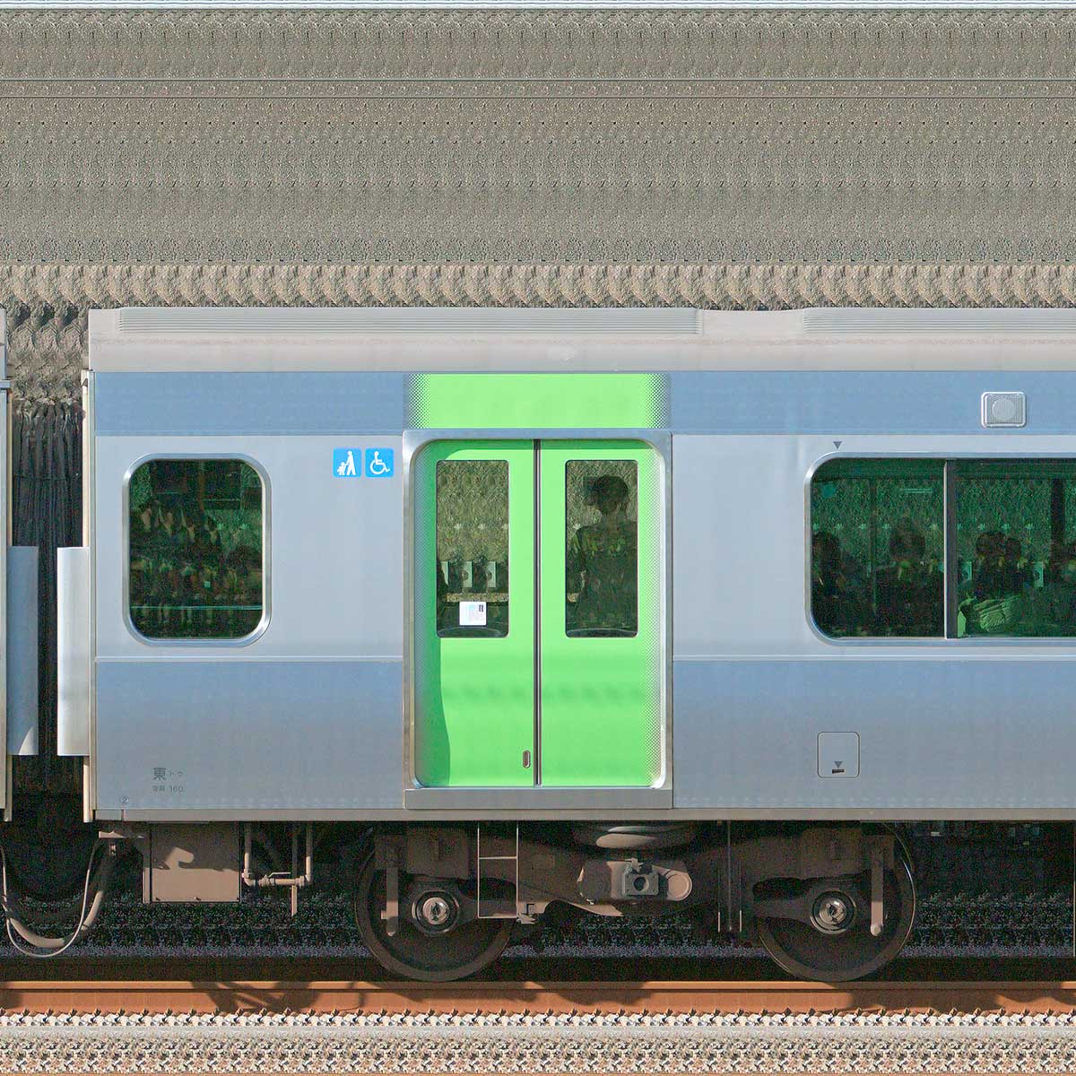 JR東日本E235系モハE235-52の側面写真｜RailFile.jp｜鉄道車両サイドビューの図鑑