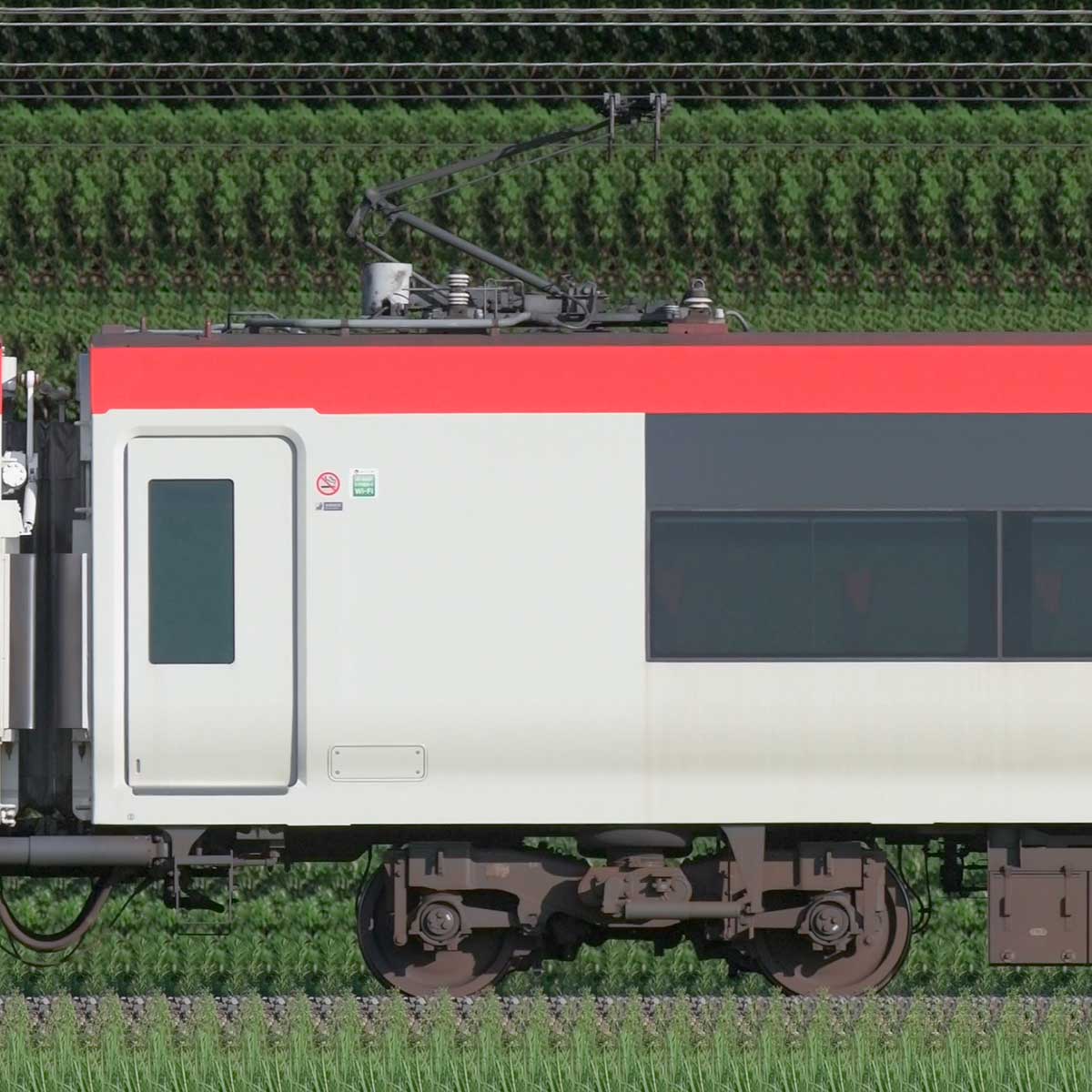 JR東日本E259系「成田エクスプレス」モハE259-4の側面写真｜RailFile.jp｜鉄道車両サイドビューの図鑑