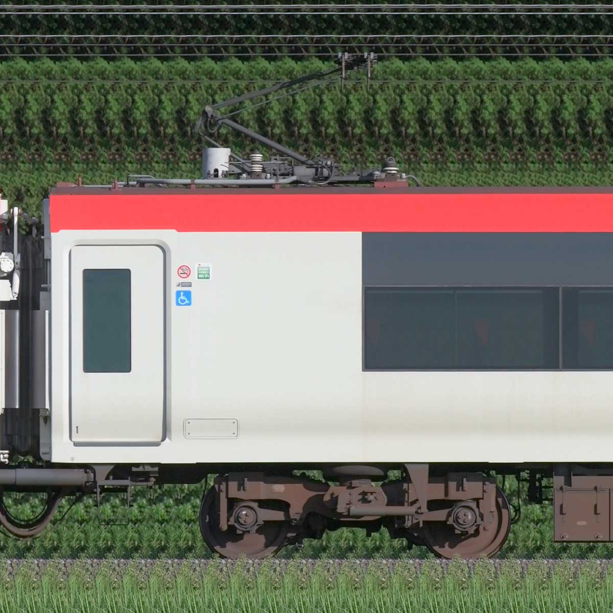 JR東日本E259系「成田エクスプレス」モハE259-504の側面写真｜RailFile.jp｜鉄道車両サイドビューの図鑑