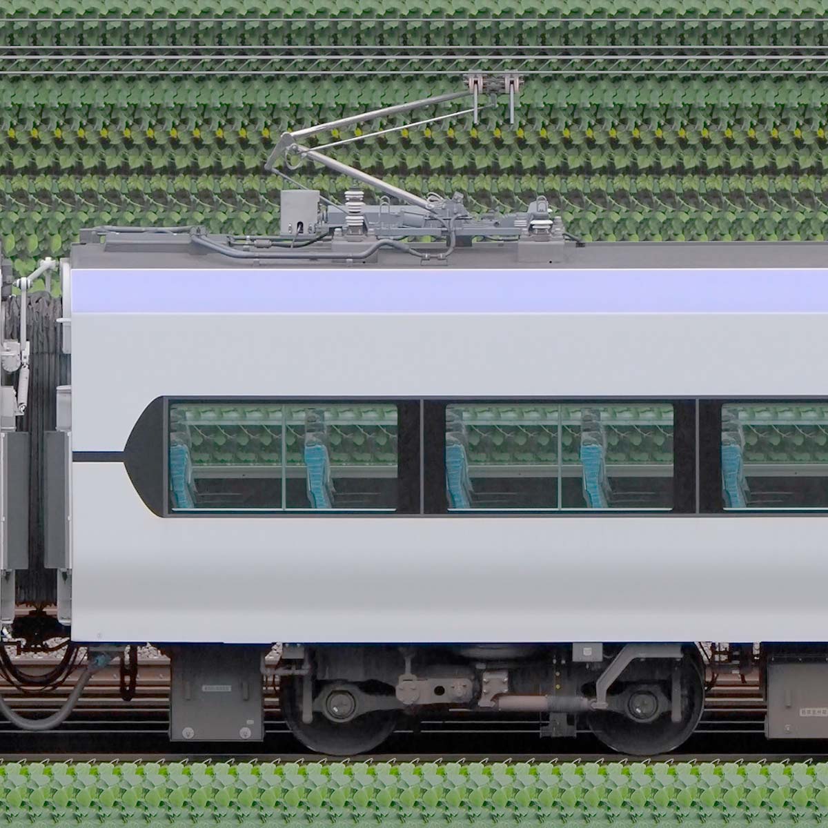 JR東日本E353系モハE353-1005の側面写真｜RailFile.jp｜鉄道車両サイドビューの図鑑