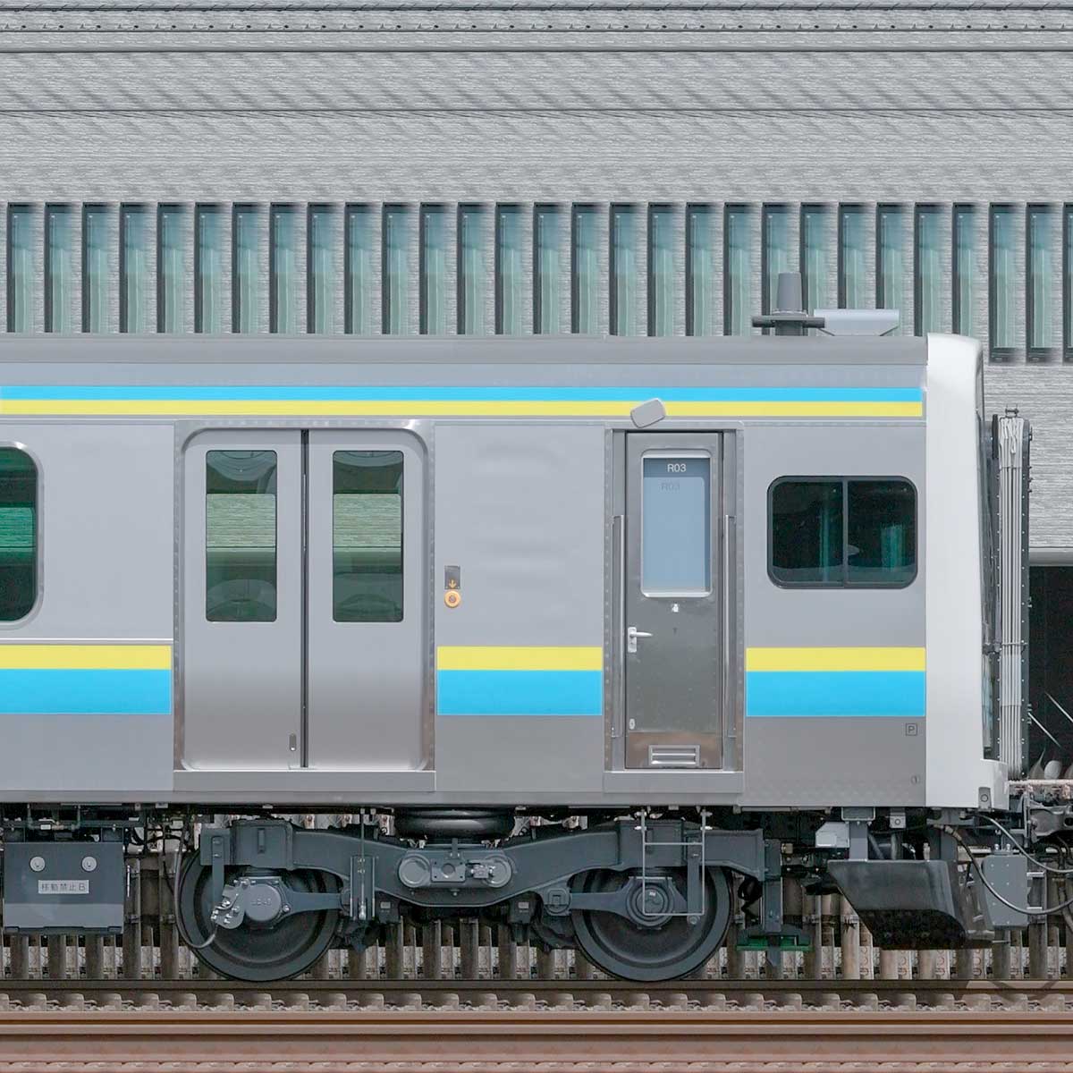 JR東日本E131系クモハE131-3の側面写真｜RailFile.jp｜鉄道車両サイドビューの図鑑