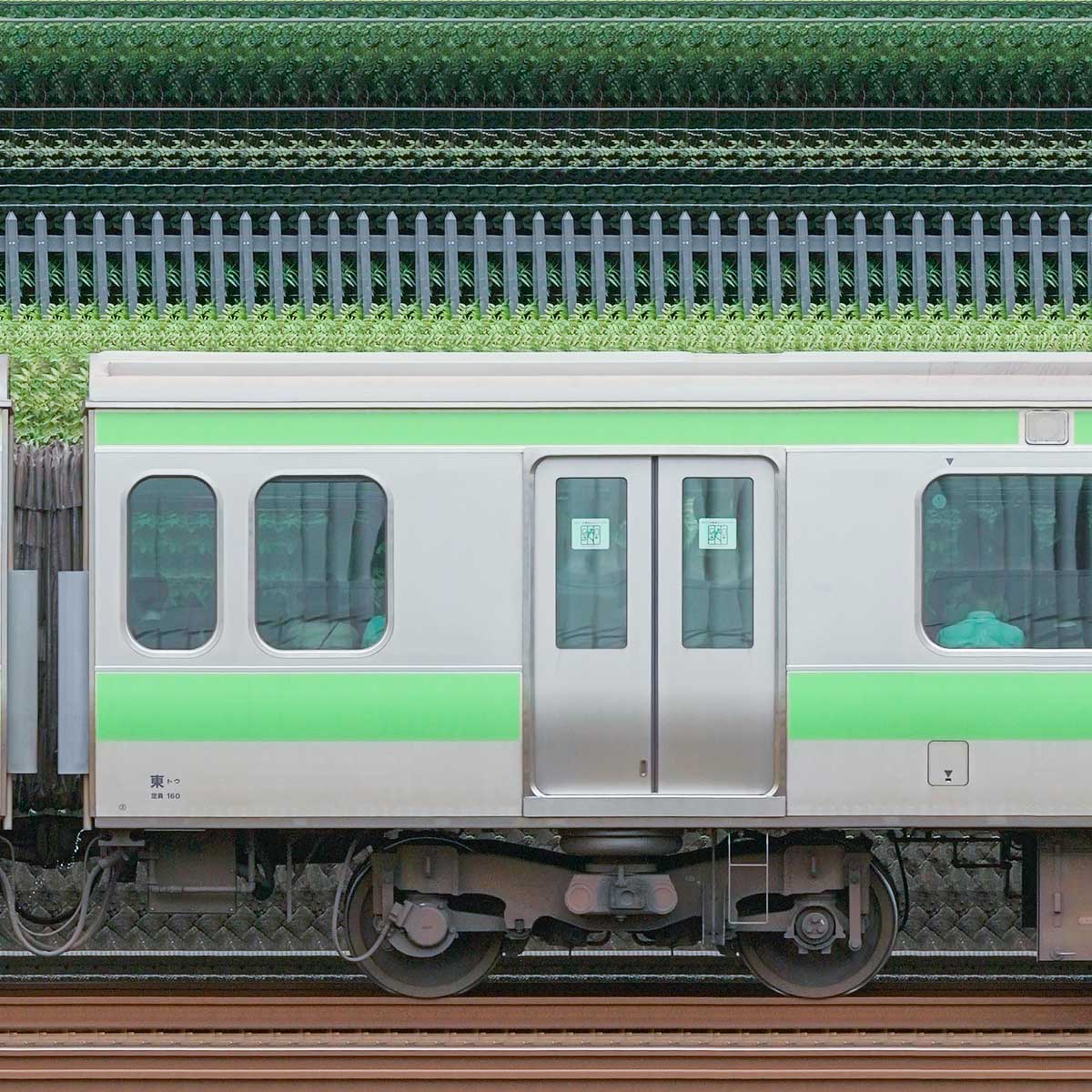 JR東日本E231系サハE231-4601の側面写真｜RailFile.jp｜鉄道車両サイドビューの図鑑