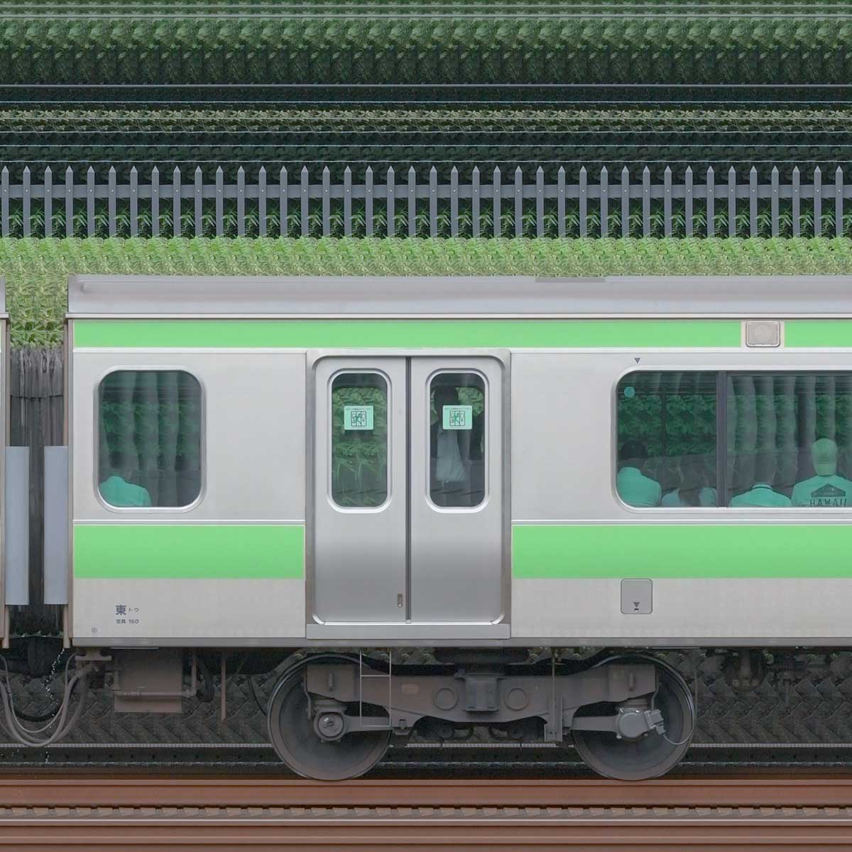 JR東日本E231系サハE231-612の側面写真｜RailFile.jp｜鉄道車両サイドビューの図鑑