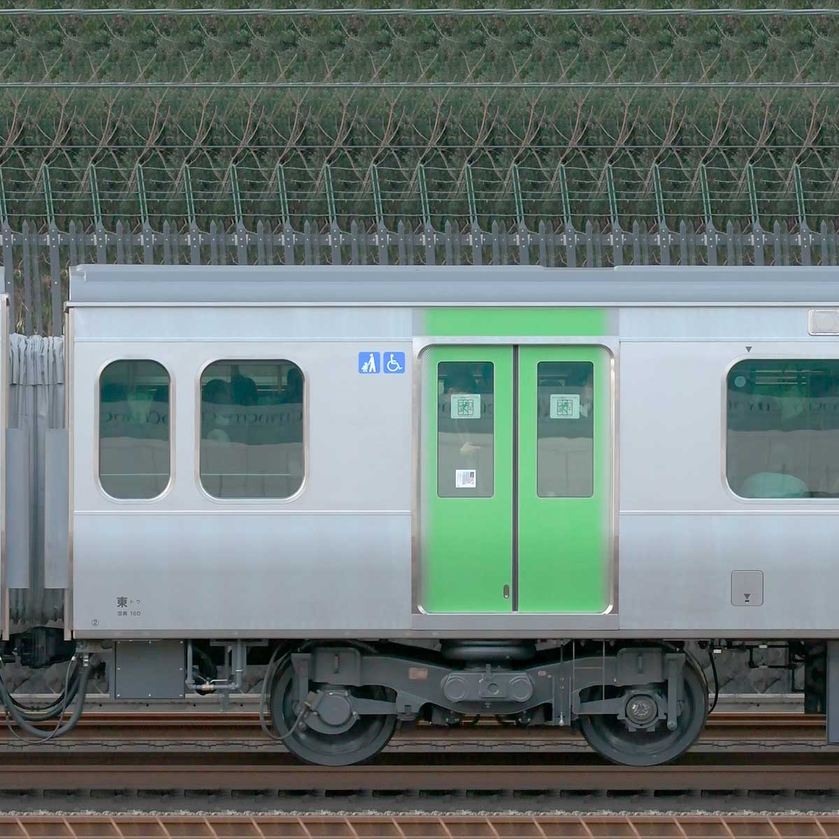 JR東日本E235系サハE235-4612の側面写真｜RailFile.jp｜鉄道車両サイドビューの図鑑