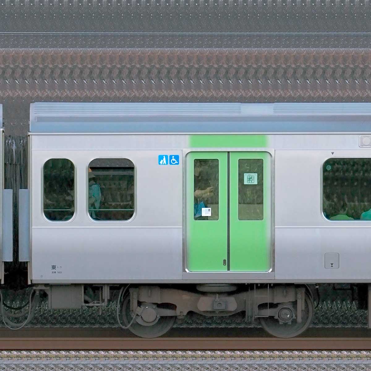 JR東日本E235系サハE235-4620の側面写真｜RailFile.jp｜鉄道車両サイドビューの図鑑