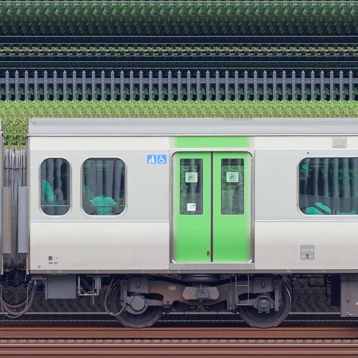 JR東日本E235系サハE235-4633の側面写真｜RailFile.jp｜鉄道車両サイドビューの図鑑