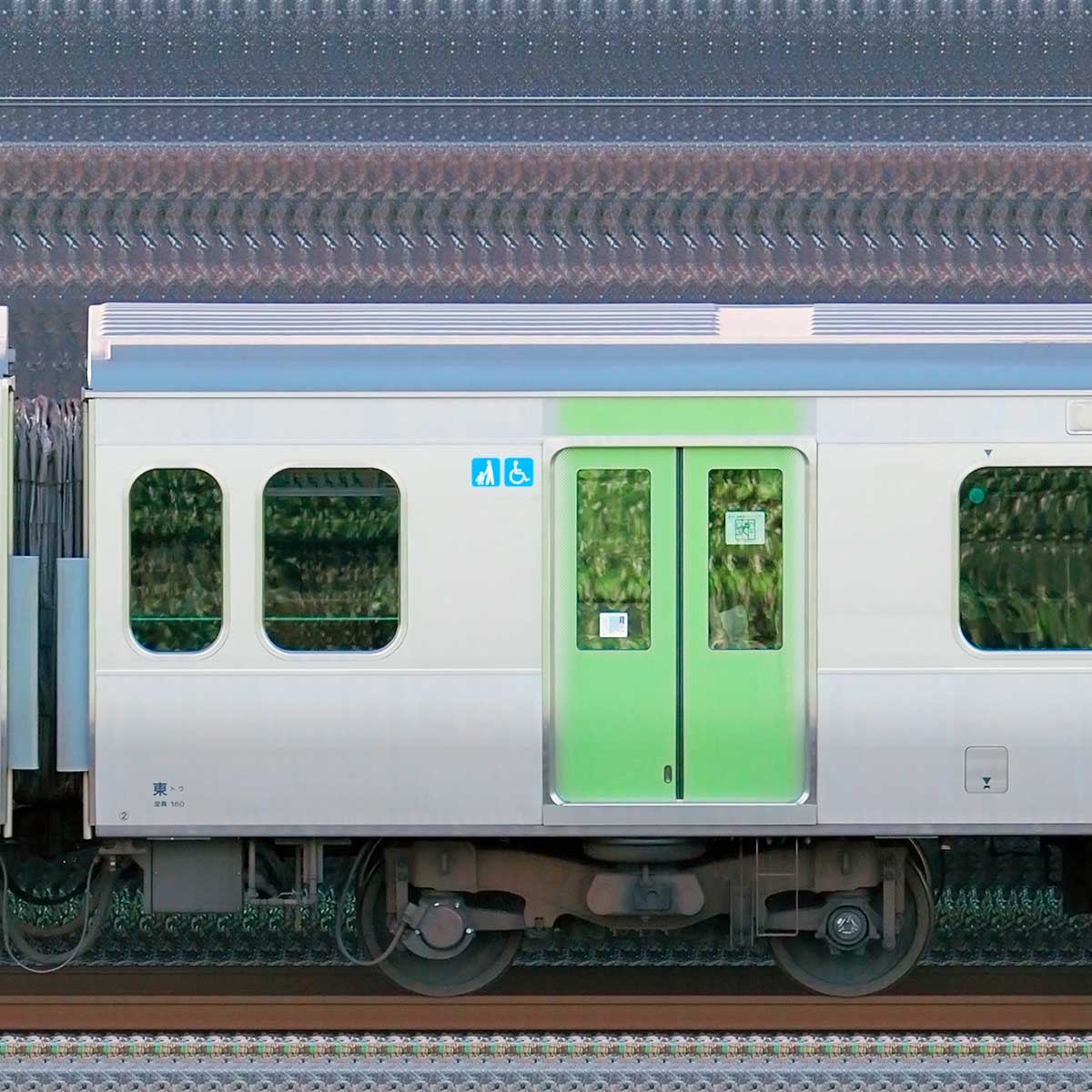 JR東日本E235系サハE235-4633の側面写真｜RailFile.jp｜鉄道車両サイドビューの図鑑