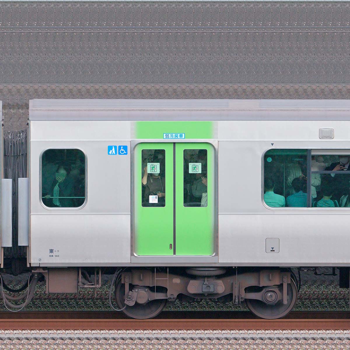 JR東日本E235系サハE235-4の側面写真｜RailFile.jp｜鉄道車両サイドビューの図鑑