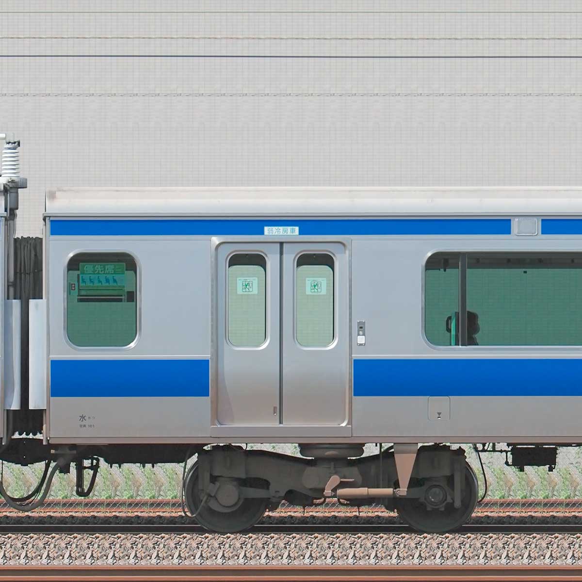 JR東日本E531系サハE531-26の側面写真｜RailFile.jp｜鉄道車両サイドビューの図鑑