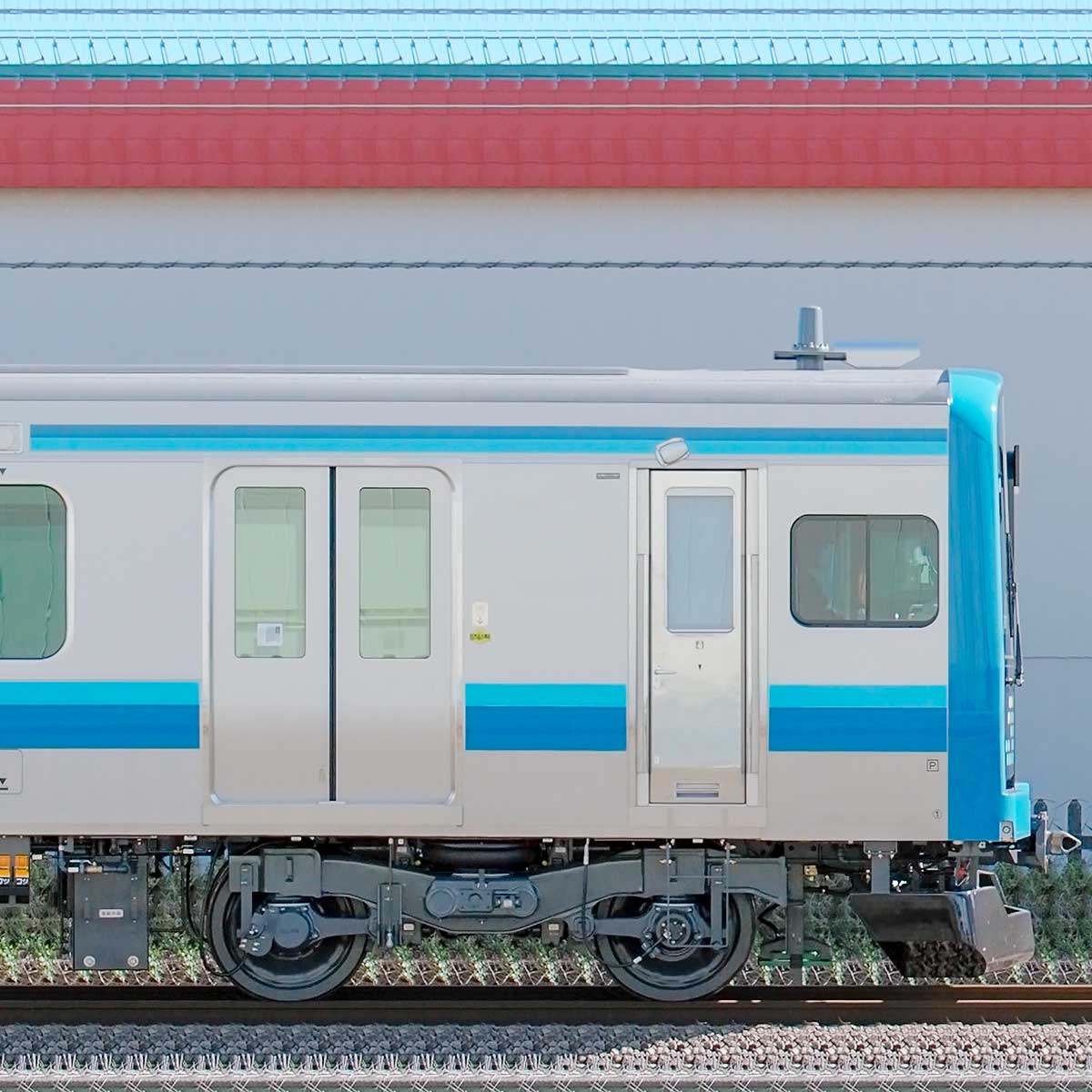 JR東日本E131系500番台クハE130-507の側面写真｜RailFile.jp｜鉄道車両サイドビューの図鑑