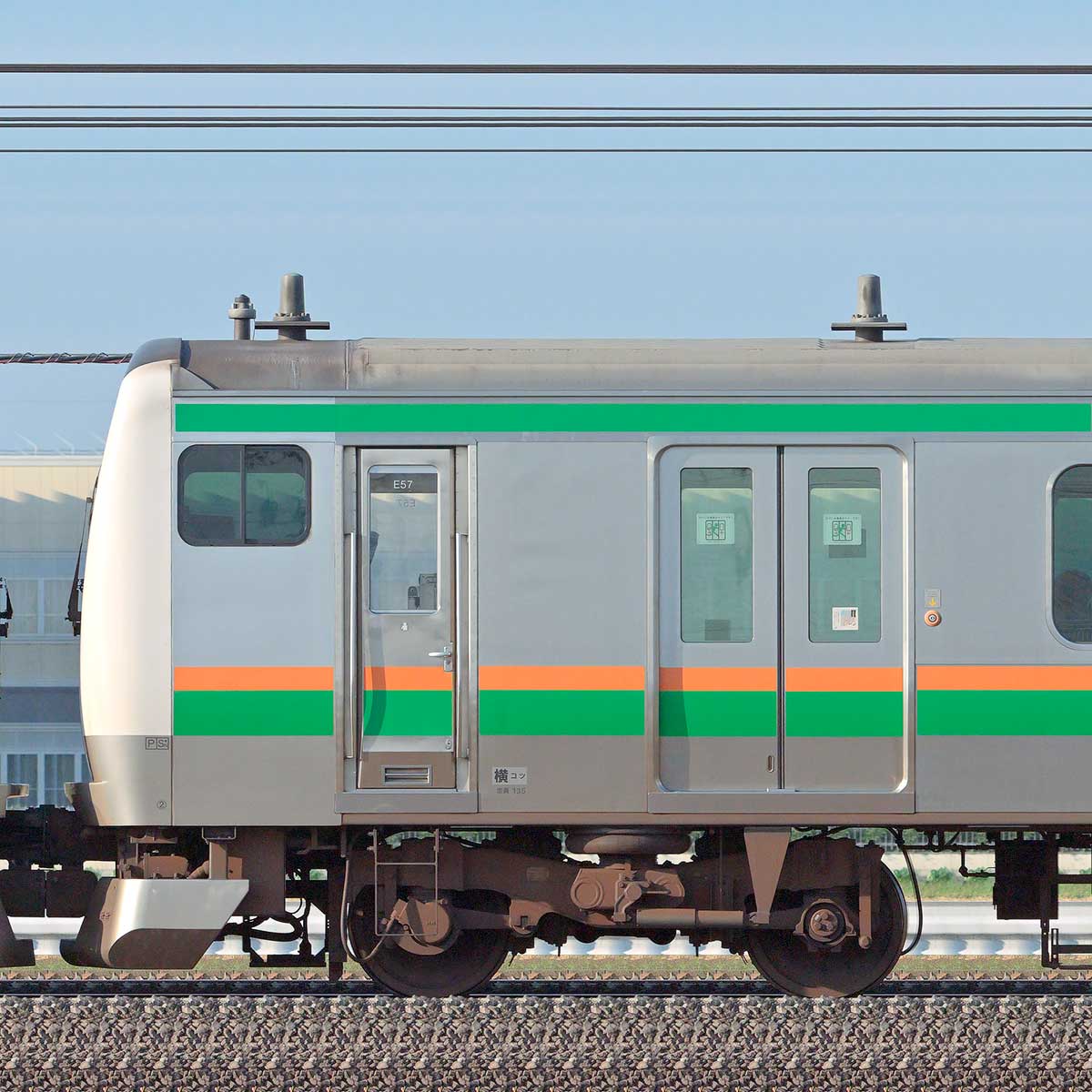 JR東日本E233系3000番台クハE232-3507の側面写真｜RailFile.jp｜鉄道車両サイドビューの図鑑