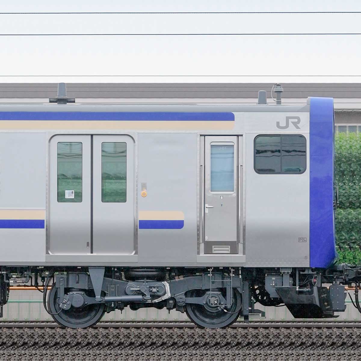 JR東日本E235系1000番台クハE234-1101の側面写真｜RailFile.jp｜鉄道車両サイドビューの図鑑