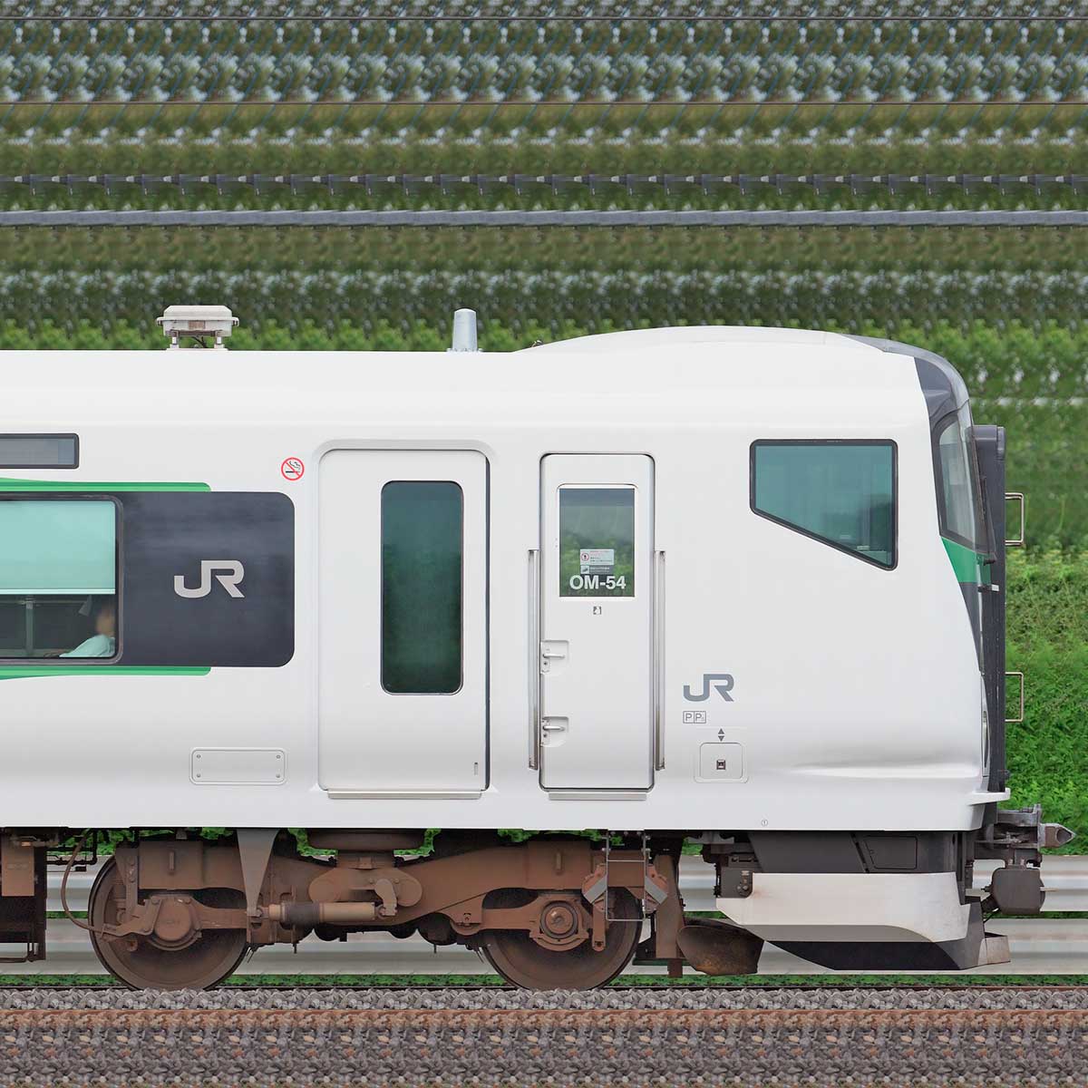 JR東日本E257系クハE256-5511の側面写真｜RailFile.jp｜鉄道車両サイドビューの図鑑