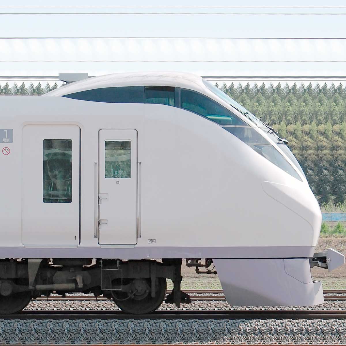 JR東日本E657系クハE656-5の側面写真｜RailFile.jp｜鉄道車両サイドビューの図鑑