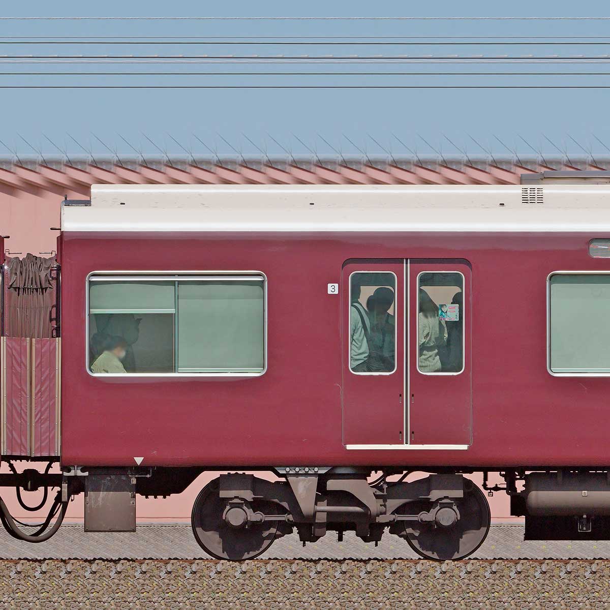 阪急9300系C#9873の側面写真｜RailFile.jp｜鉄道車両サイドビューの図鑑