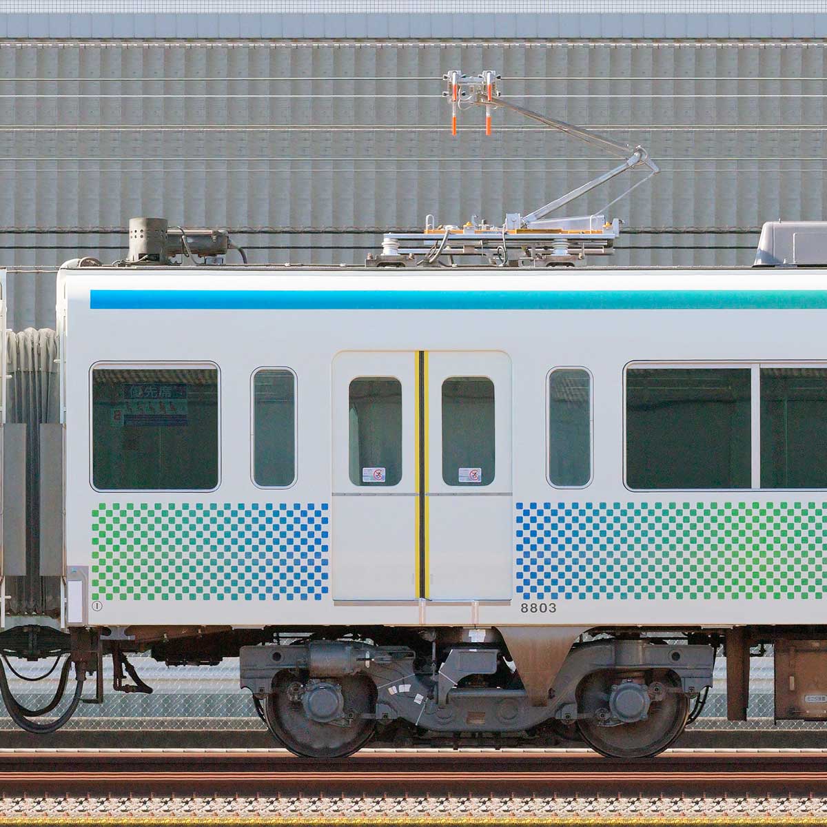 西武8000系モハ8800形（M2）｜RailFile.jp｜鉄道車両サイドビューの図鑑