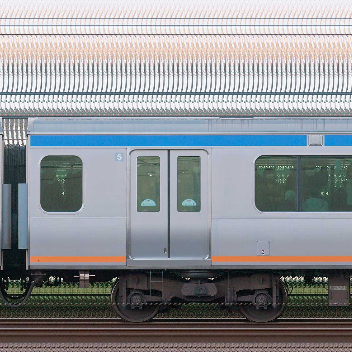 相鉄11000系モハ11403「九代目そうにゃんトレイン」の側面写真｜RailFile.jp｜鉄道車両サイドビューの図鑑