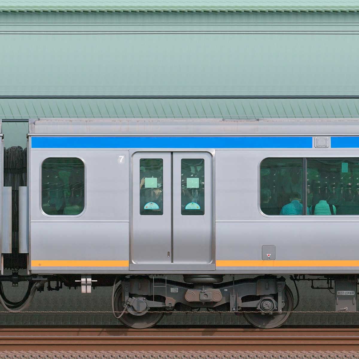 相鉄11000系サハ11601「十代目そうにゃんトレイン」の側面写真｜RailFile.jp｜鉄道車両サイドビューの図鑑
