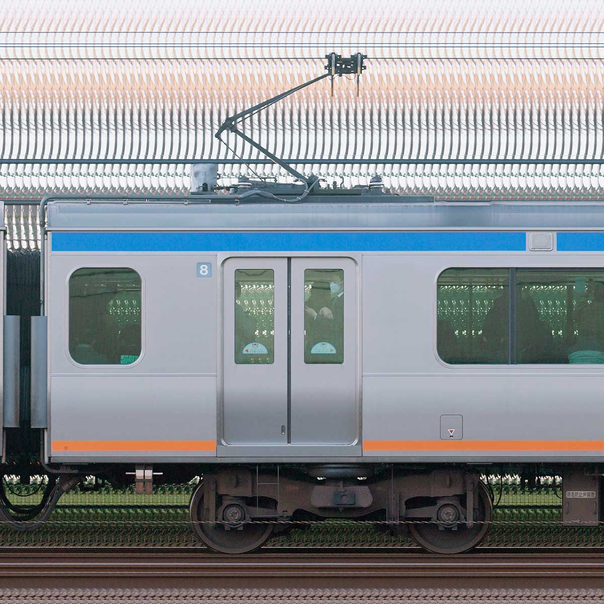 相鉄11000系モハ11703「九代目そうにゃんトレイン」の側面写真｜RailFile.jp｜鉄道車両サイドビューの図鑑