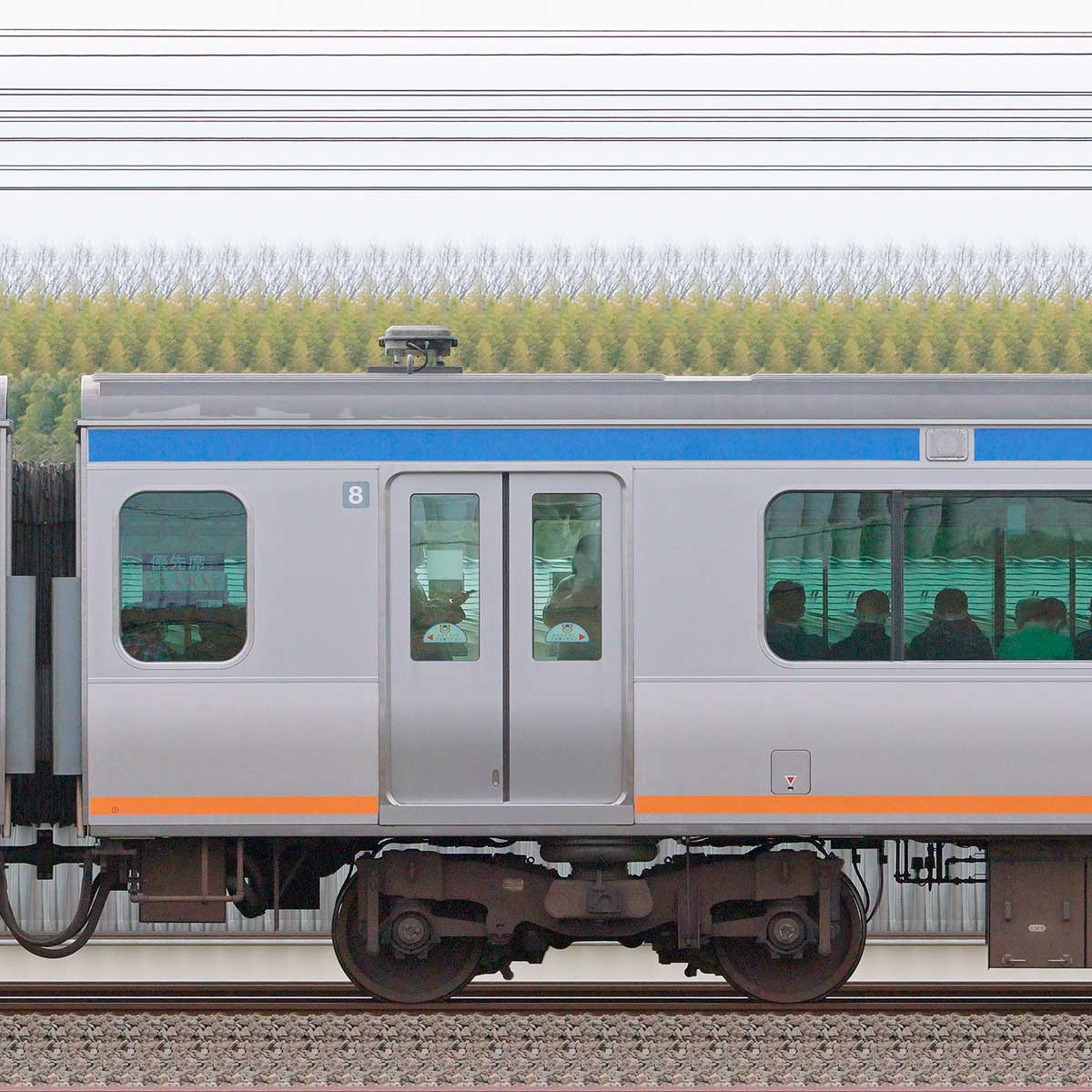相鉄11000系モハ11704の側面写真｜RailFile.jp｜鉄道車両サイドビューの図鑑