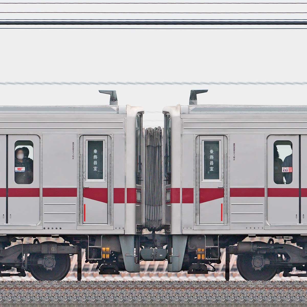 東武10030型（リニューアル車）11447編成＋11436編成（山側）｜RailFile.jp｜鉄道車両サイドビューの図鑑