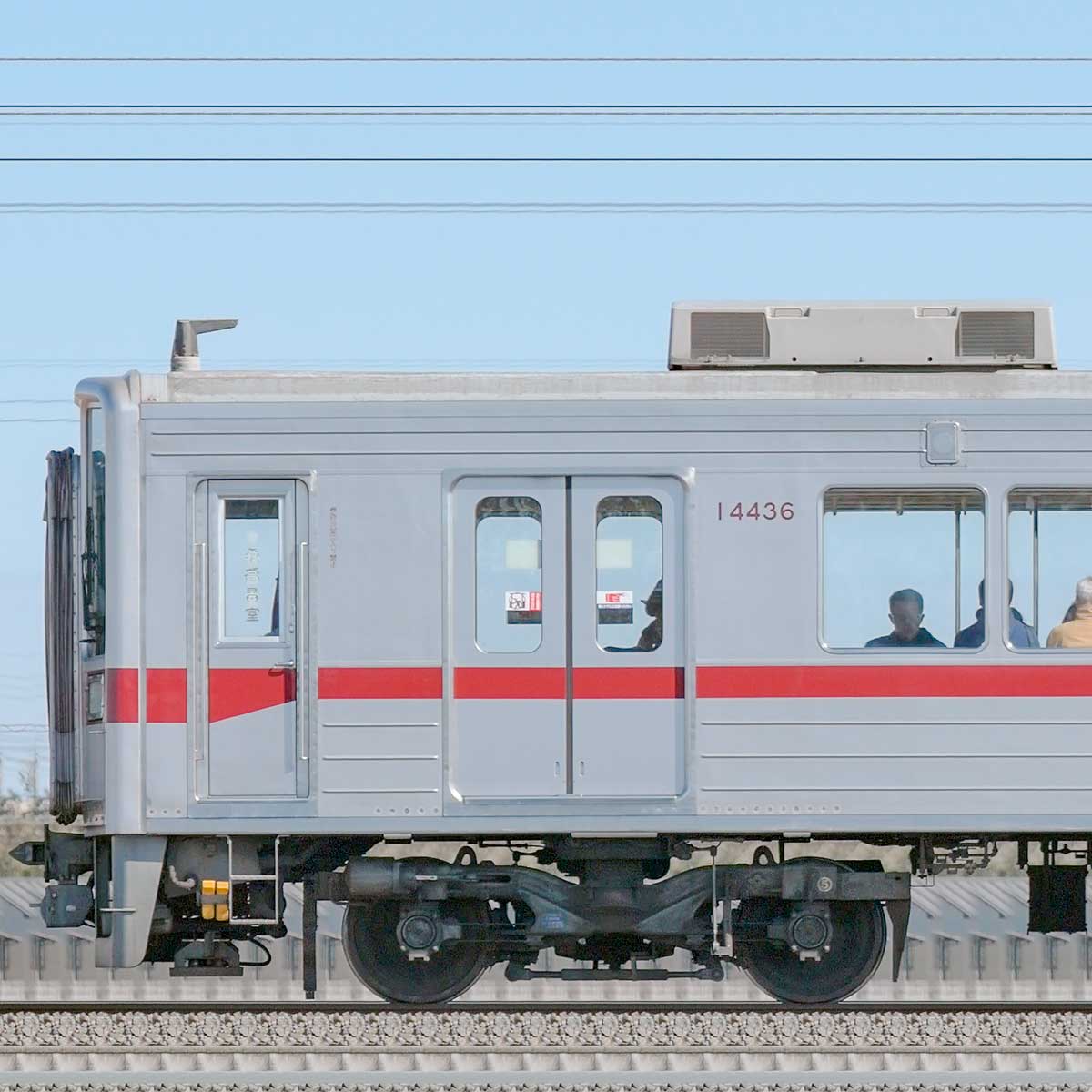 東武10030型（リニューアル車）11436編成（山側）｜RailFile.jp｜鉄道車両サイドビューの図鑑