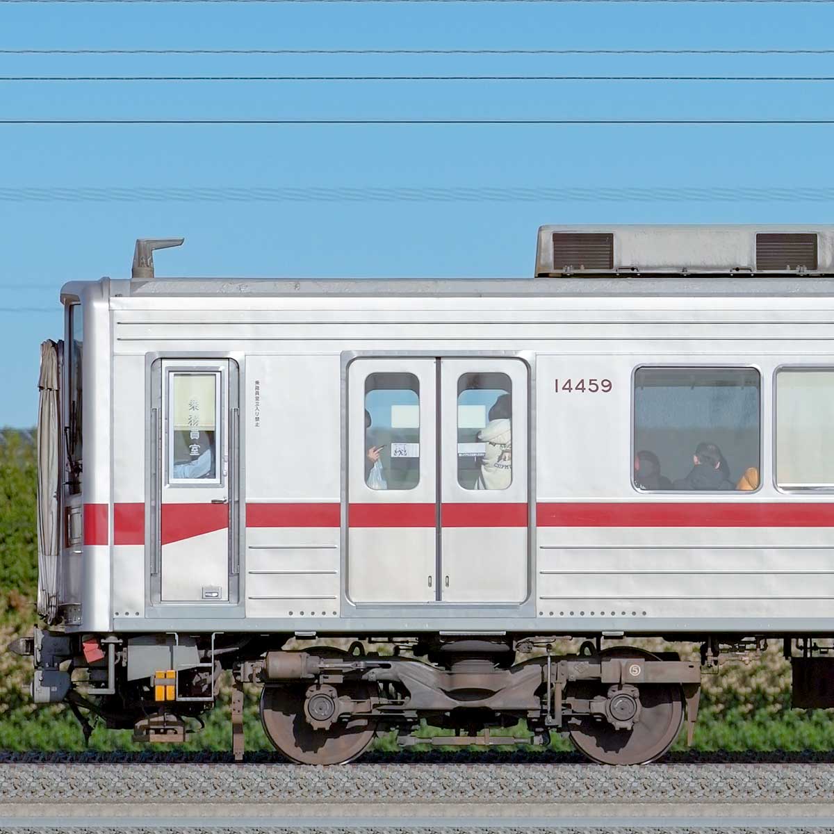 東武鉄道10030型11459編成（山側）｜RailFile.jp｜鉄道車両サイドビューの図鑑