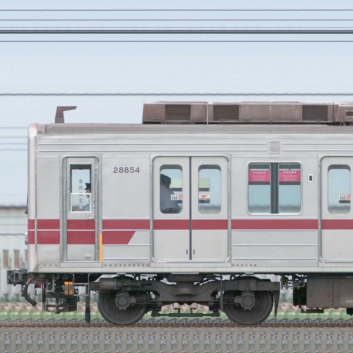 東武20050型21854編成（山側）｜RailFile.jp｜鉄道車両サイドビューの図鑑