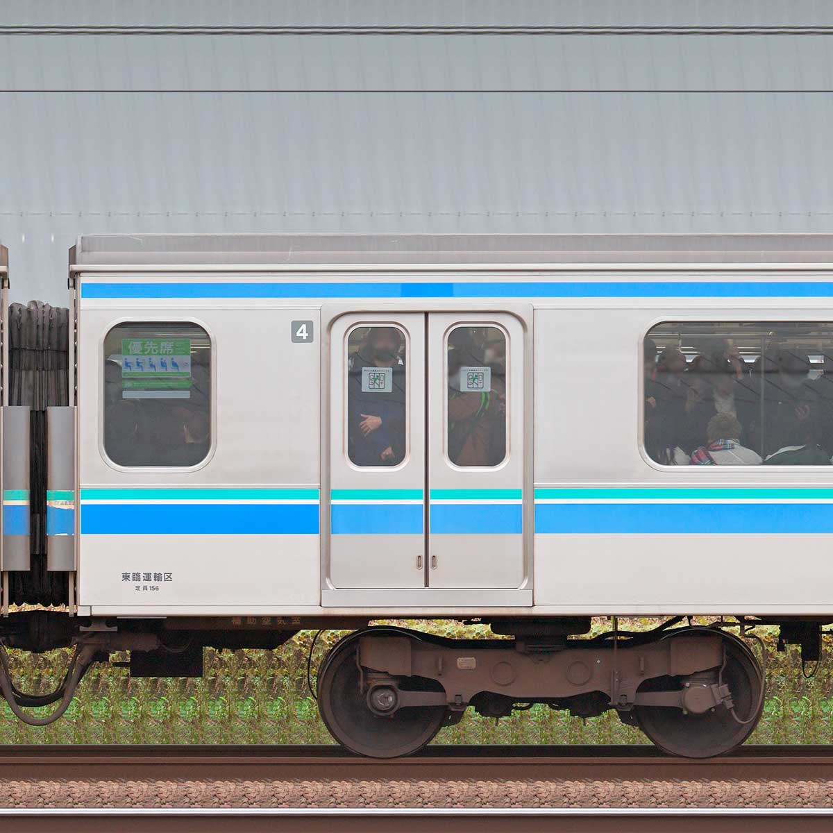 東京臨海高速鉄道70 000形70 026の側面写真|railfile Jp|鉄道車両サイドビューの図鑑