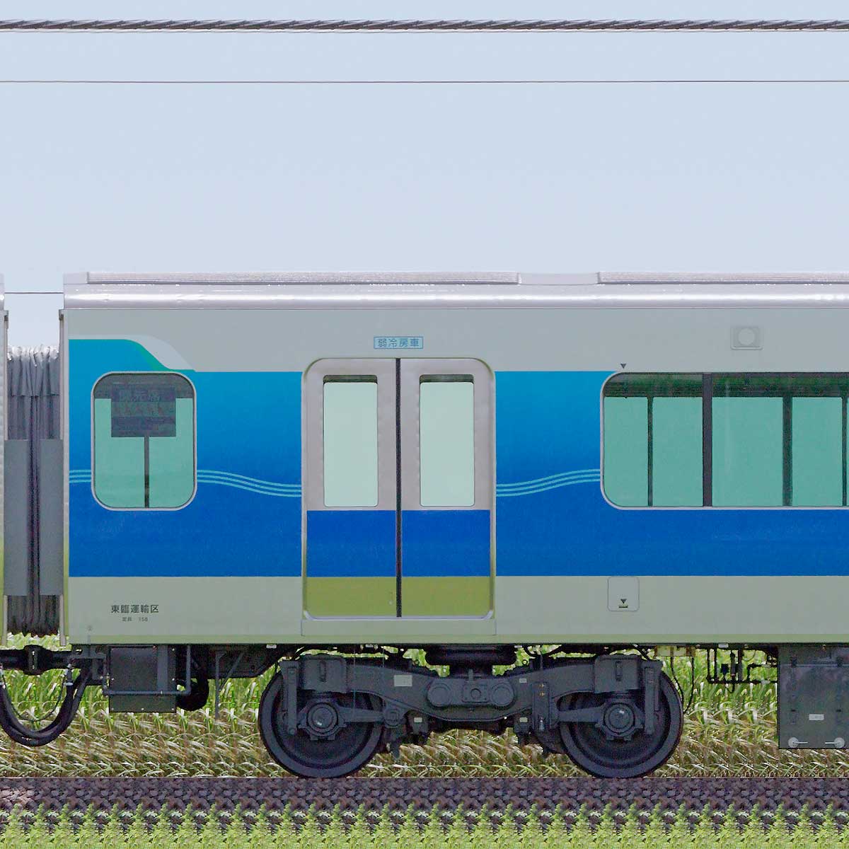 東京臨海高速鉄道71-000形71-209の側面写真｜RailFile.jp｜鉄道車両サイドビューの図鑑