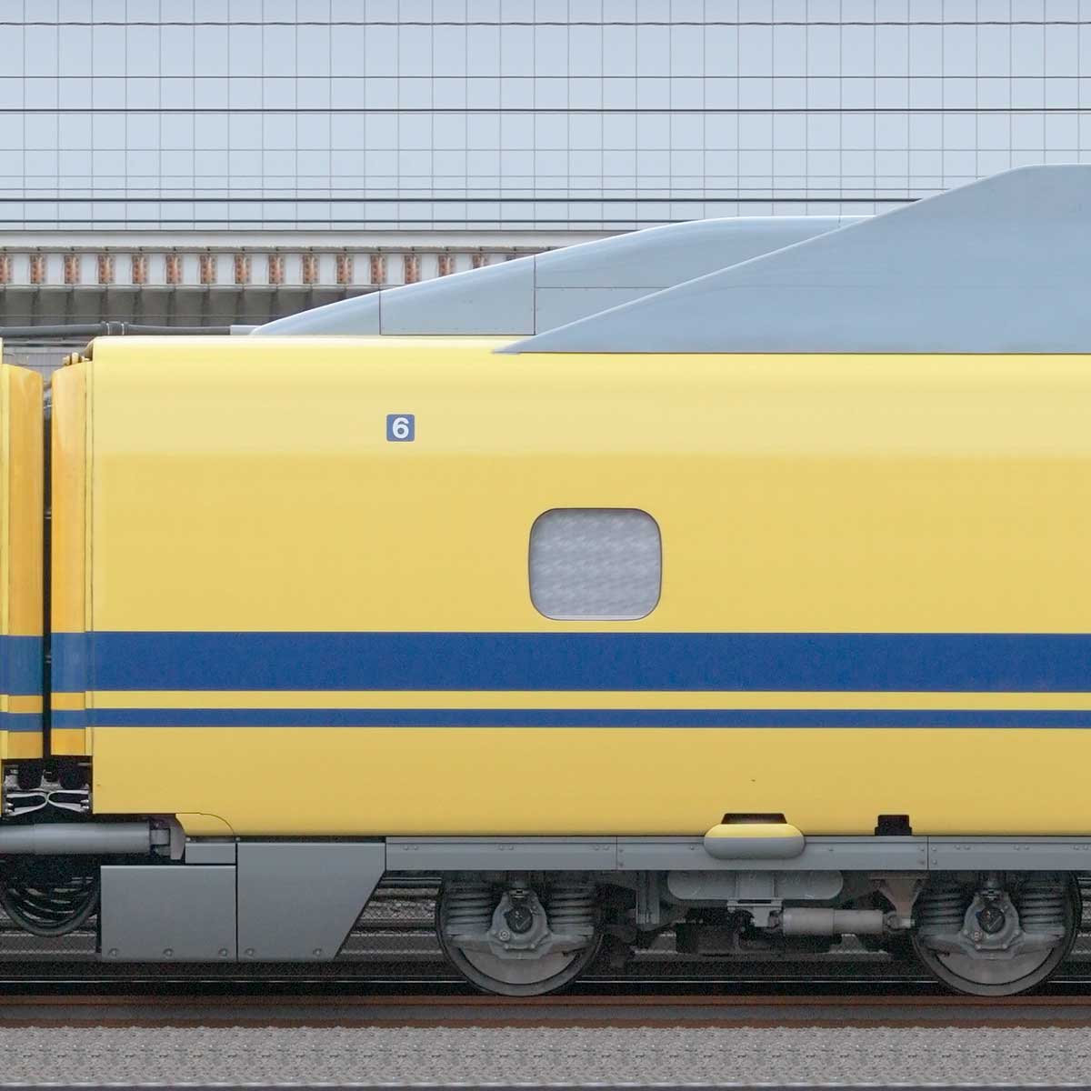 JR西日本923形3000番台「ドクターイエロー」923-3006の側面写真｜RailFile.jp｜鉄道車両サイドビューの図鑑