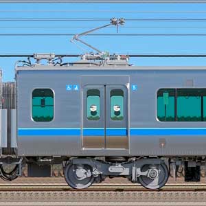 小田急5000形デハ5000形（M3）｜RailFile.jp｜鉄道車両サイドビューの図鑑